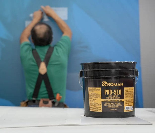 How to Install a Wall Protection System With a Construction Adhesive