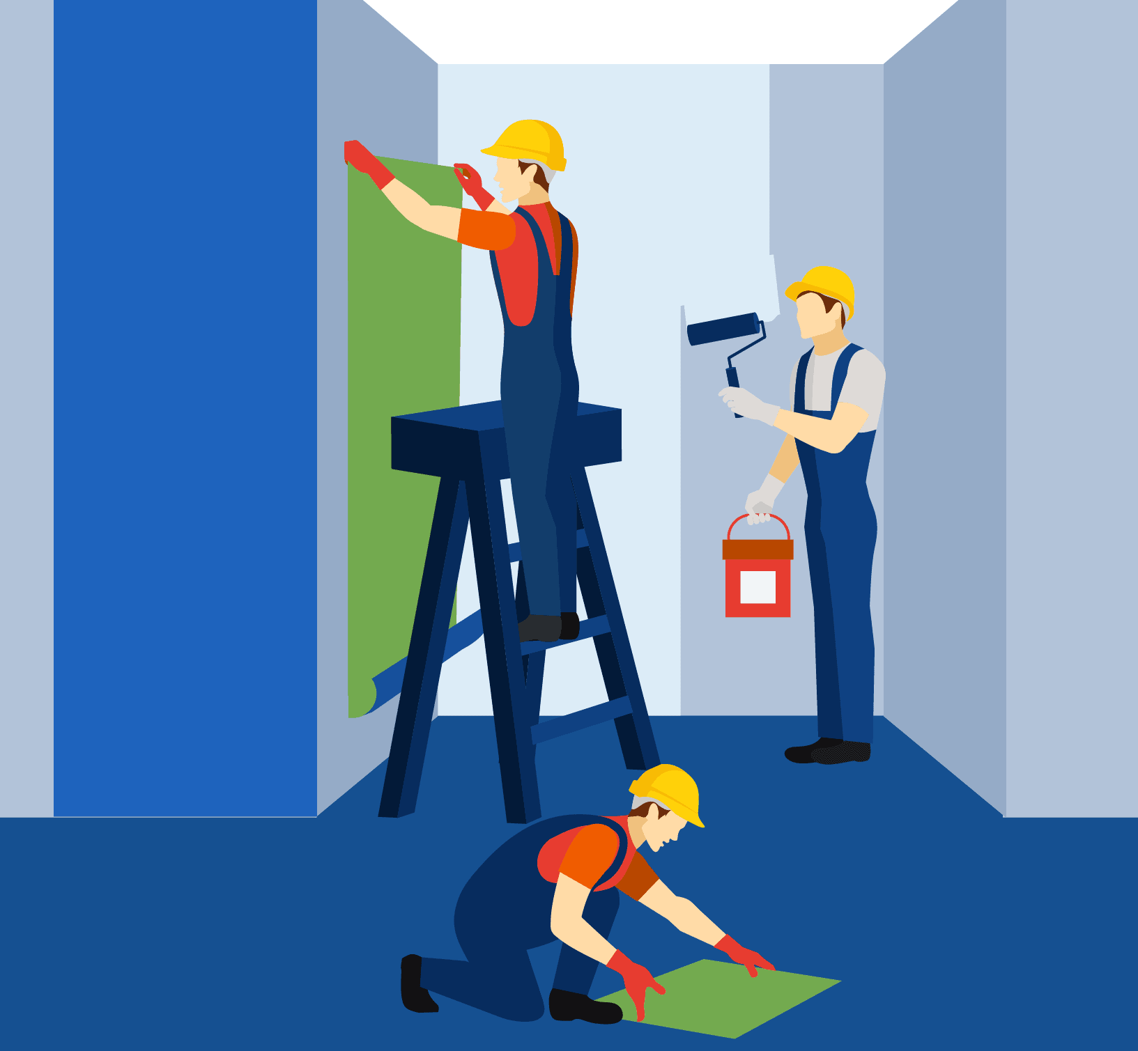 Installing Vinyl Wallpaper | ROMAN Products