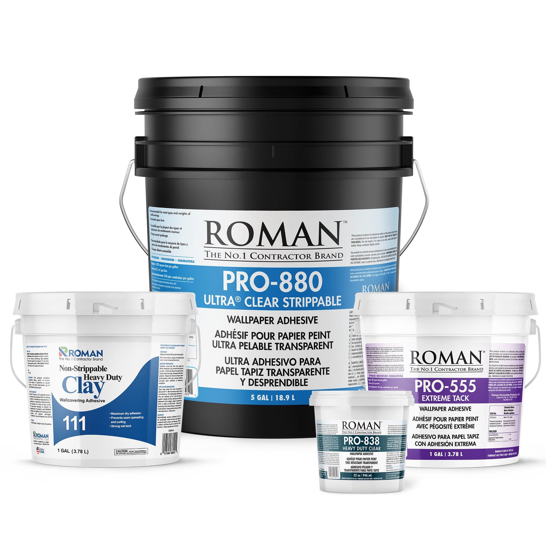 Wallpaper Adhesives, Primers, and Removers