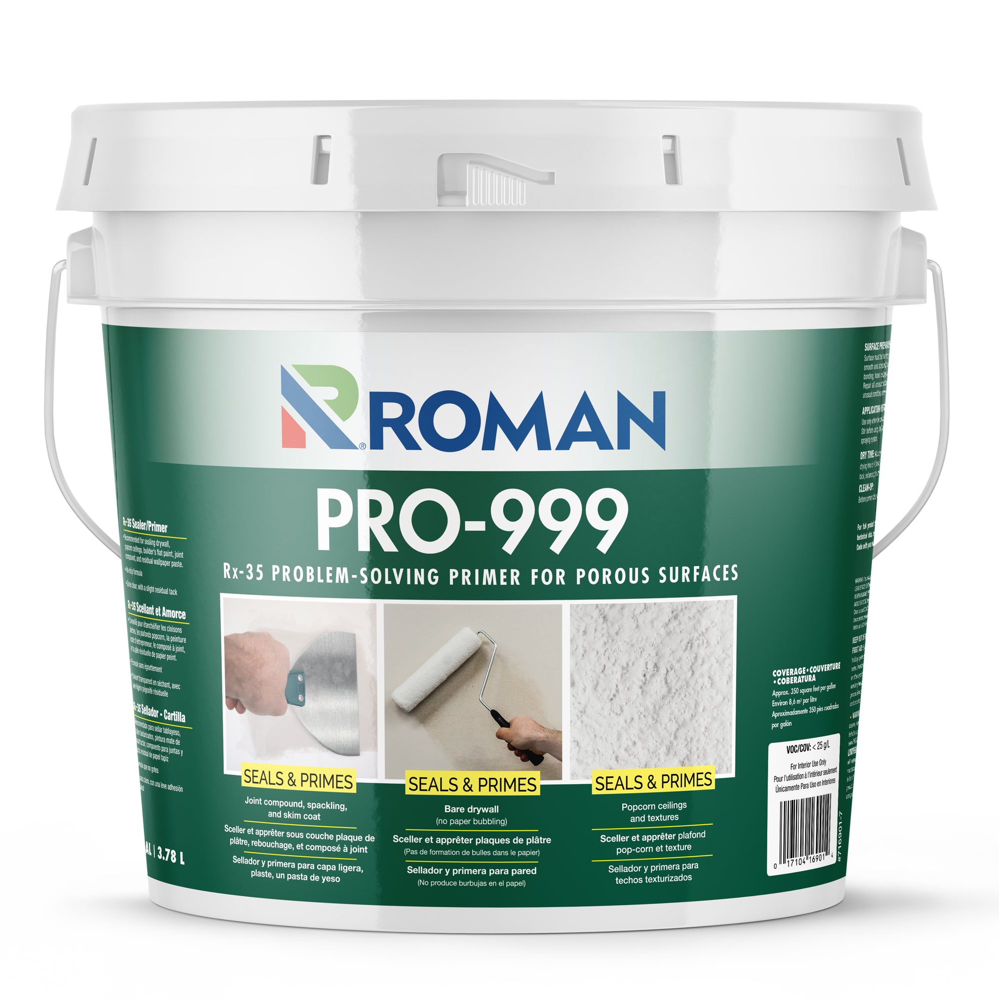 PRO-999 Rx-35® Sealer/Primer for Porous Surfaces - ROMAN Products