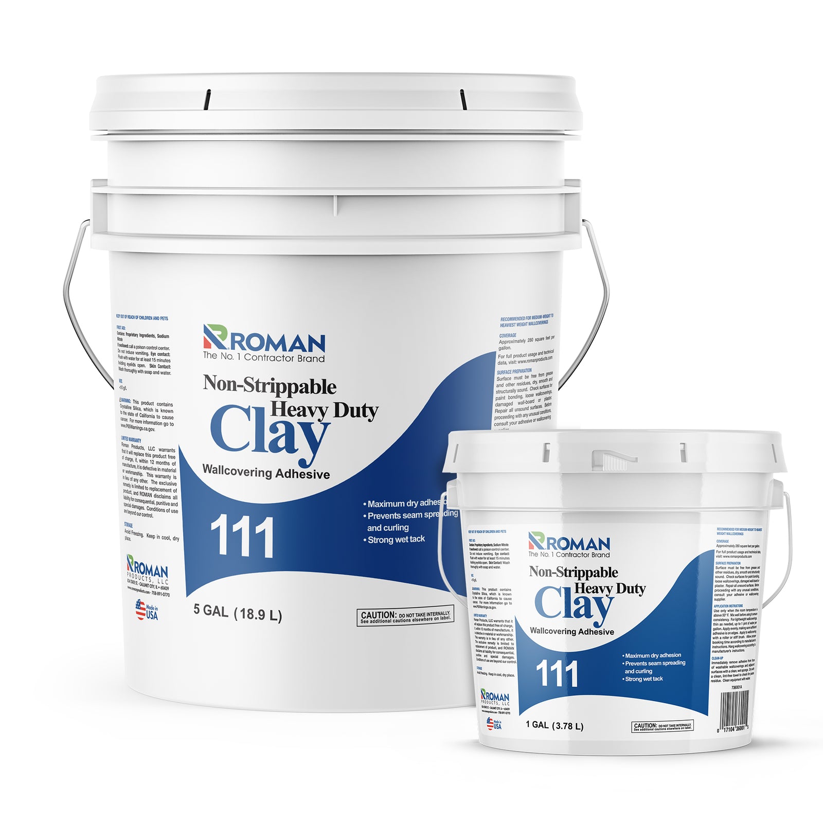 Clay Wallcovering Adhesives | ROMAN Products