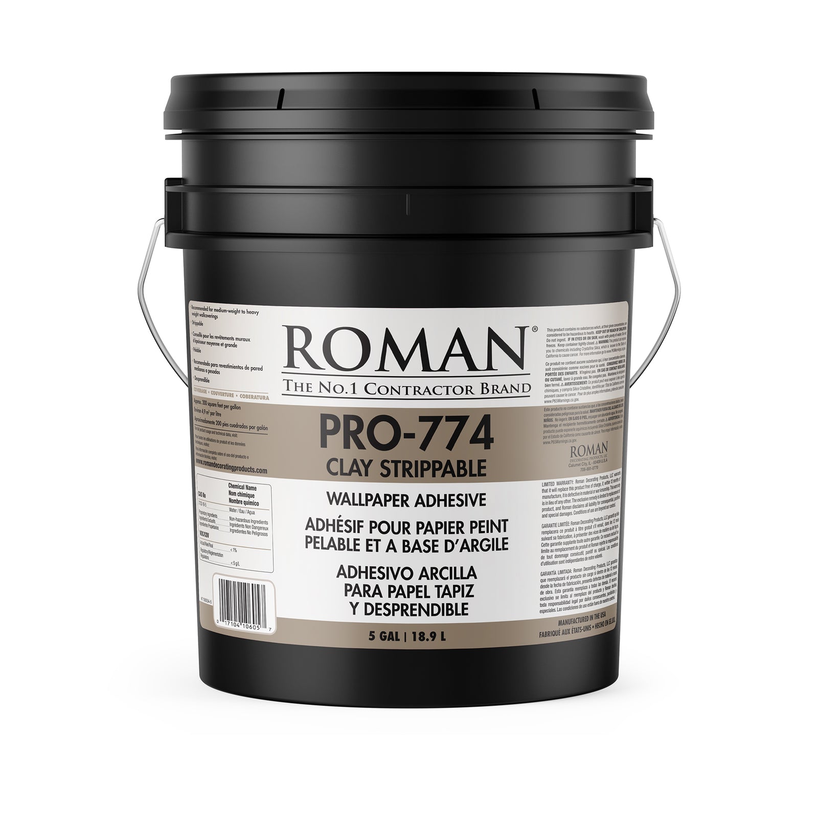Clay Wallcovering Adhesives | ROMAN Products