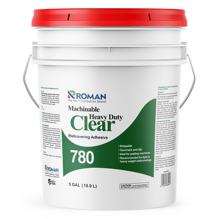 PRO-774 Clay Strippable Wallcovering Adhesive - ROMAN Products