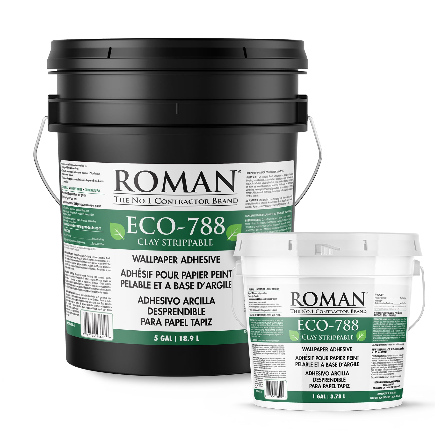 Clay Wallcovering Adhesives | ROMAN Products