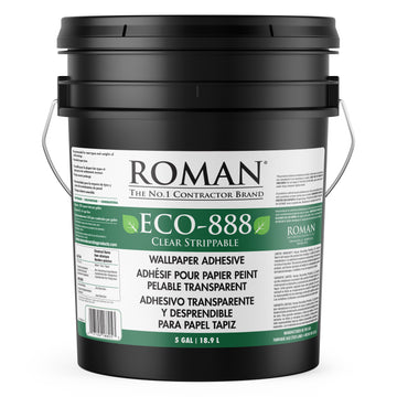 Clear Wallcovering Adhesives | ROMAN Products