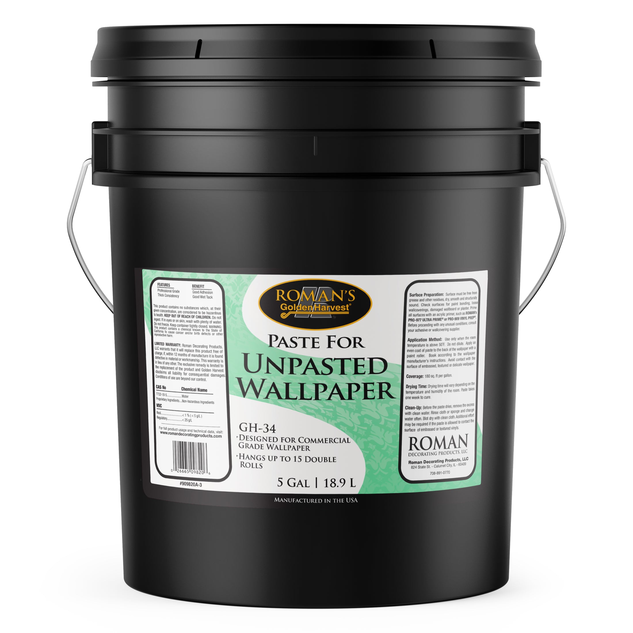 Clear Wallcovering Adhesives | ROMAN Products