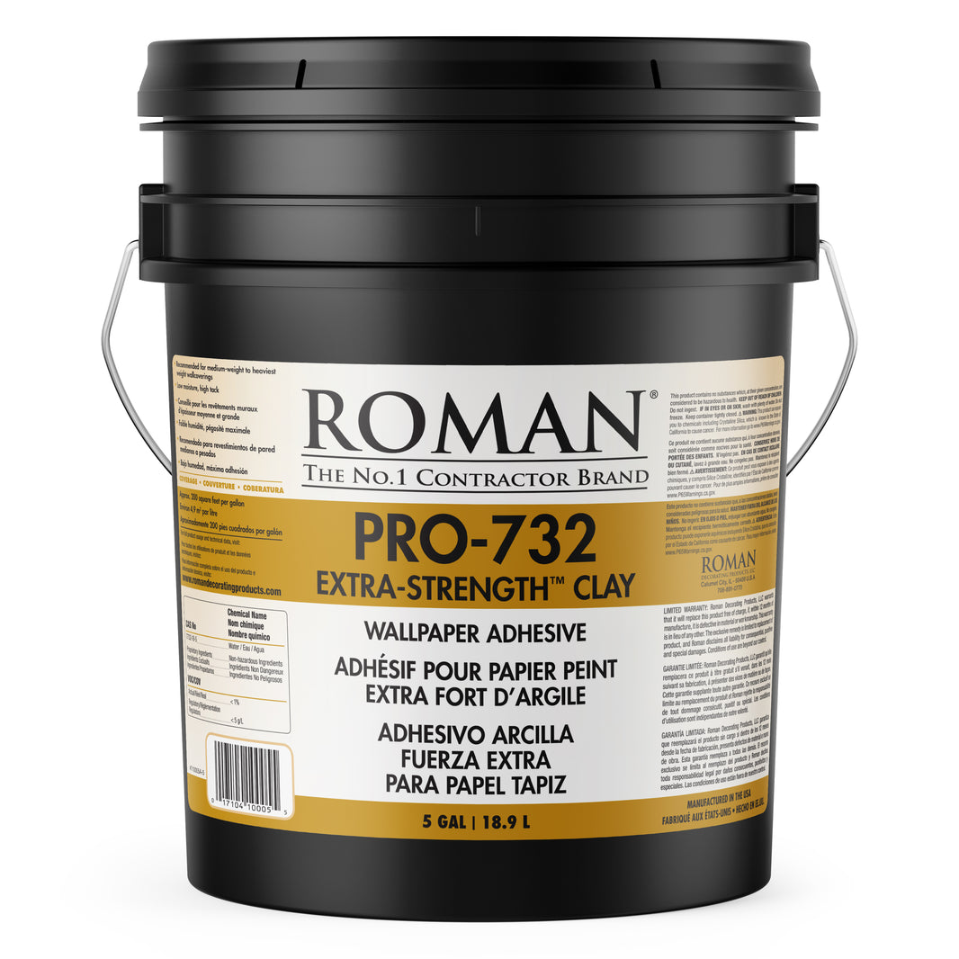 Clay Wallcovering Adhesives | ROMAN Products
