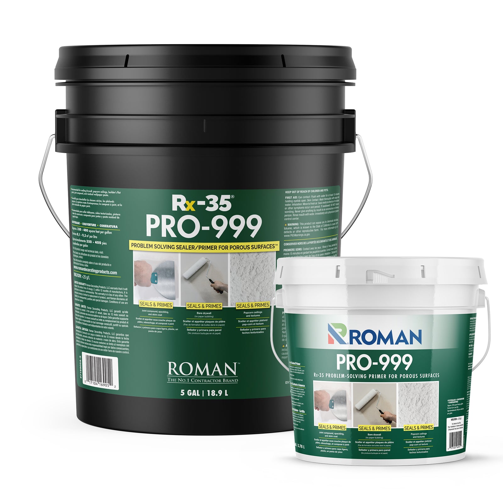 PRO-999 Rx-35® Sealer/Primer for Porous Surfaces - ROMAN Products